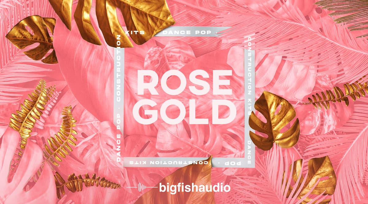 Big Fish Audio's Rose Gold: Dance Pop Construction Kits Now Available ...